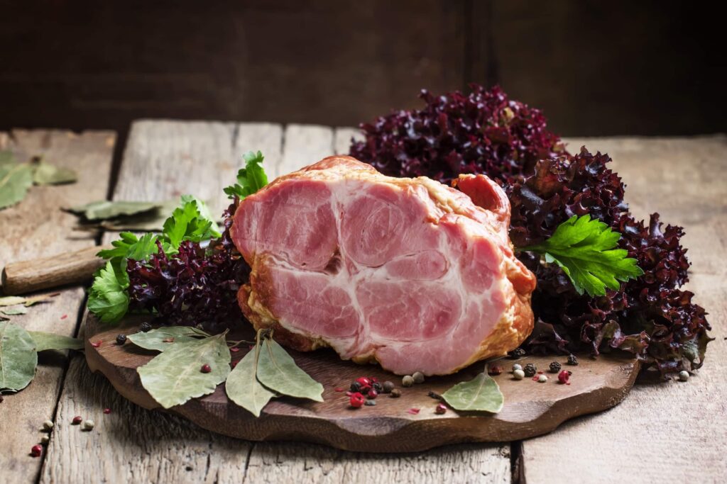 Collar Bacon Smoked and Cooked x 3.2-3.5kg - FB Imports