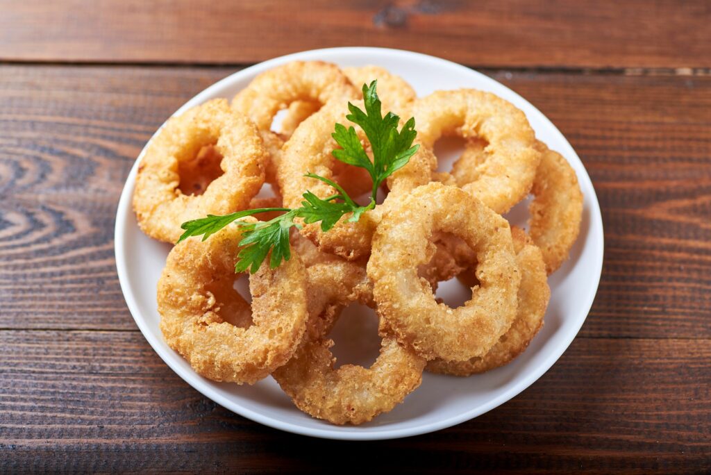 Battered Calamari Rings x 1kg - FB Imports